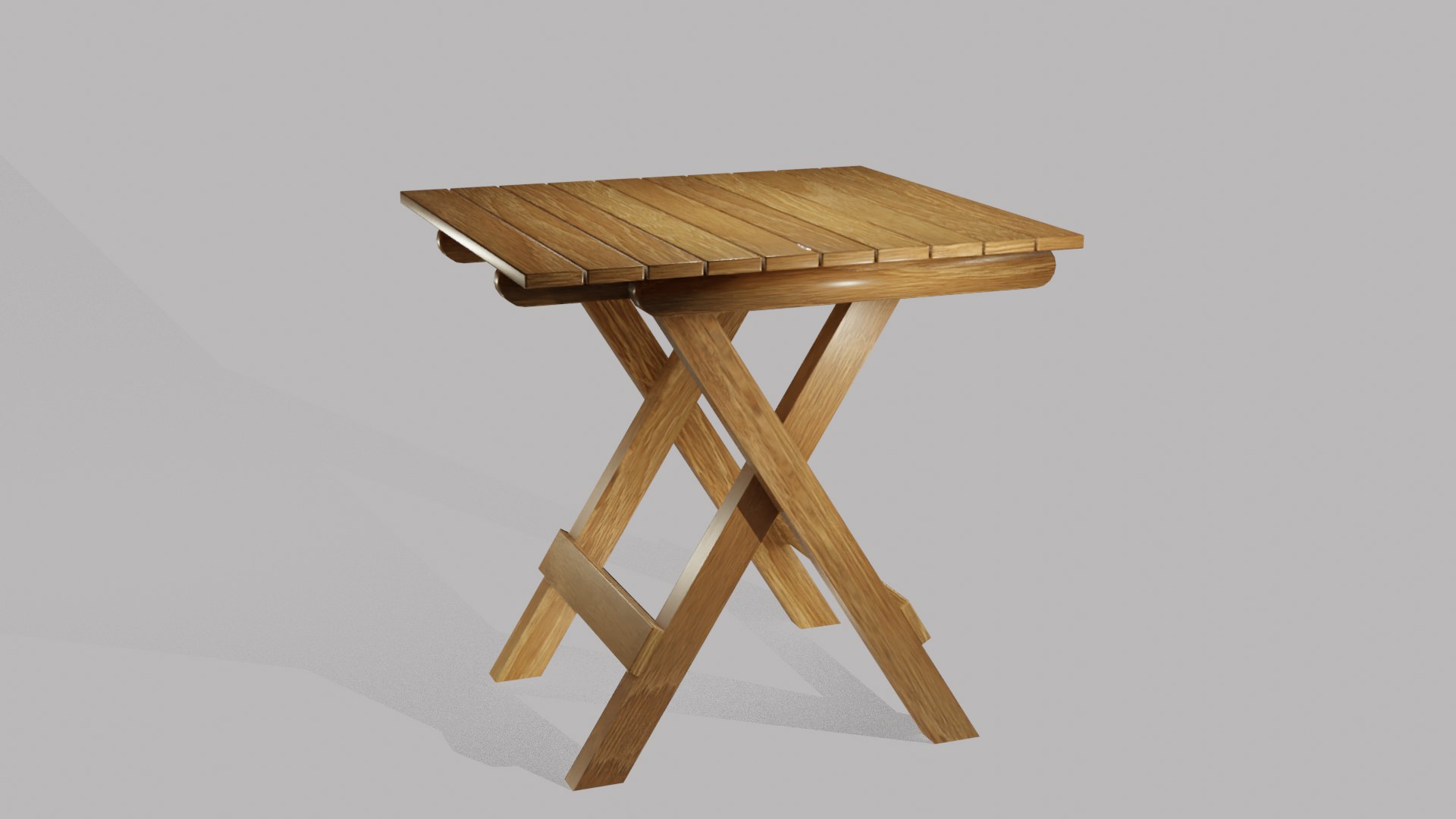 Adjustable Folding Table 3D Model - TurboSquid 2176047