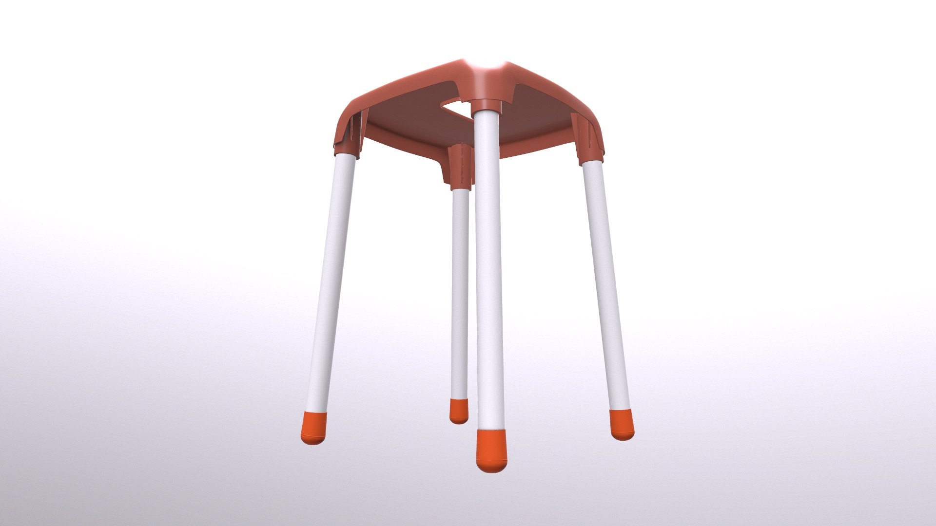 3D Plastic Stool - TurboSquid 2160102