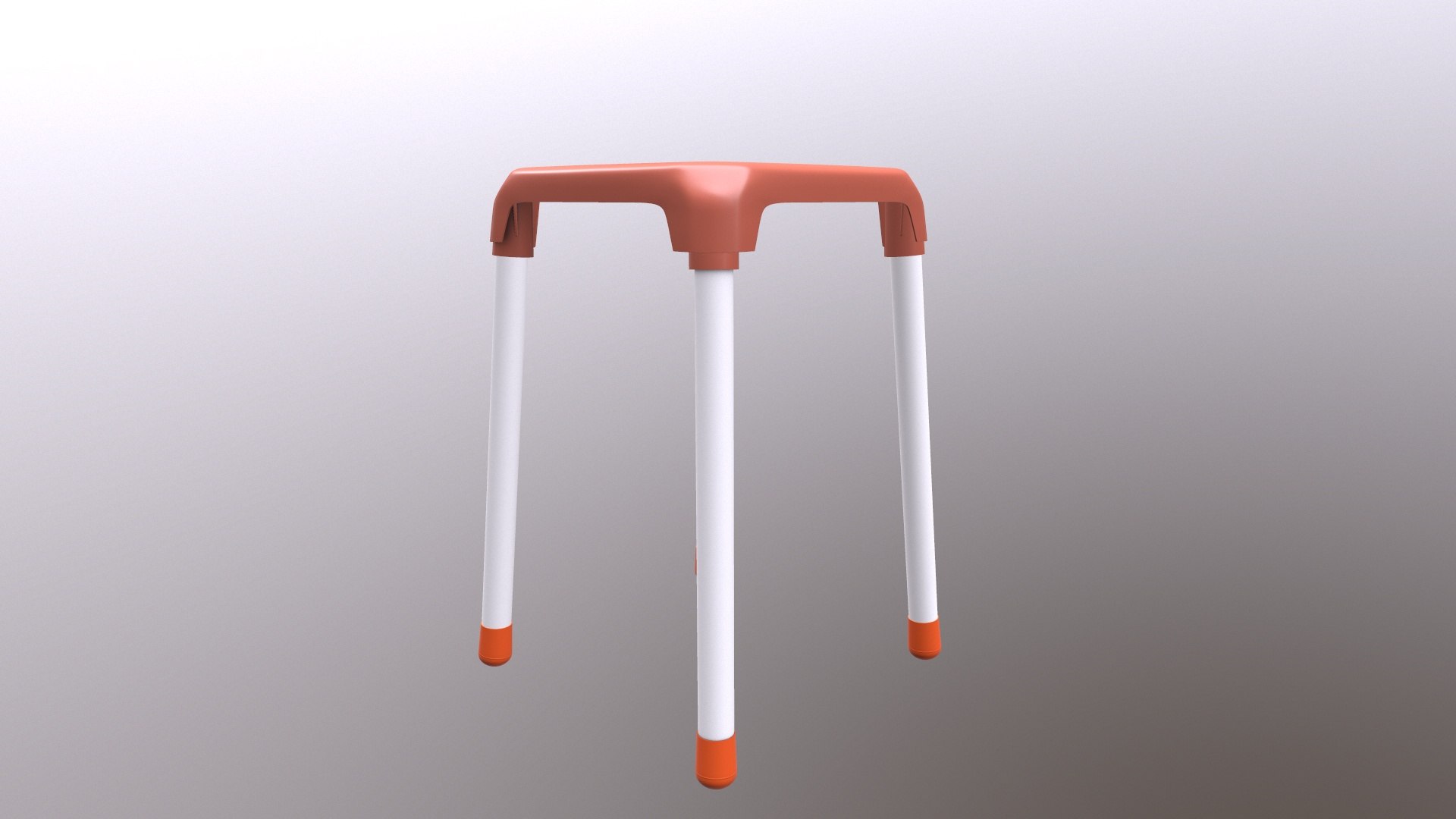 3D Plastic Stool - TurboSquid 2160102