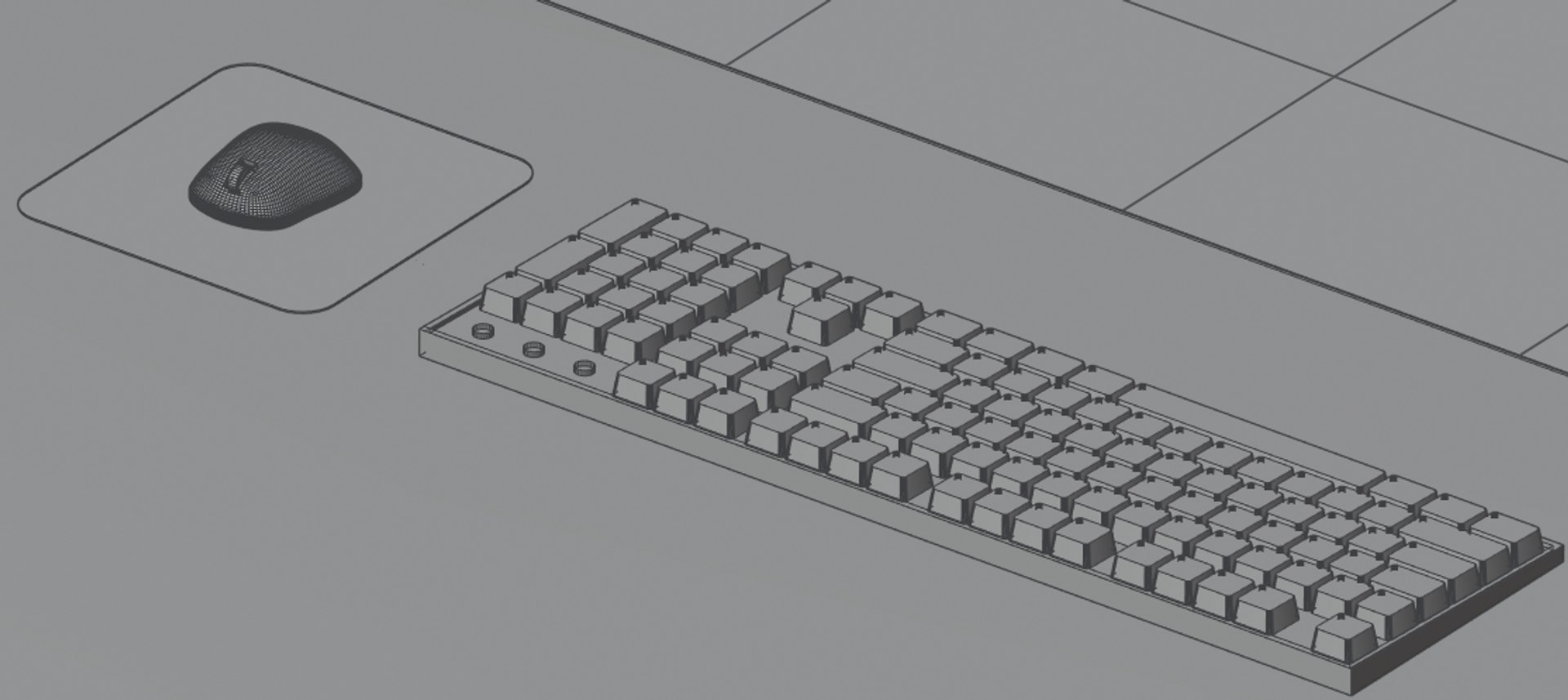 3d Computer Keyboard Model - Turbosquid 1627004