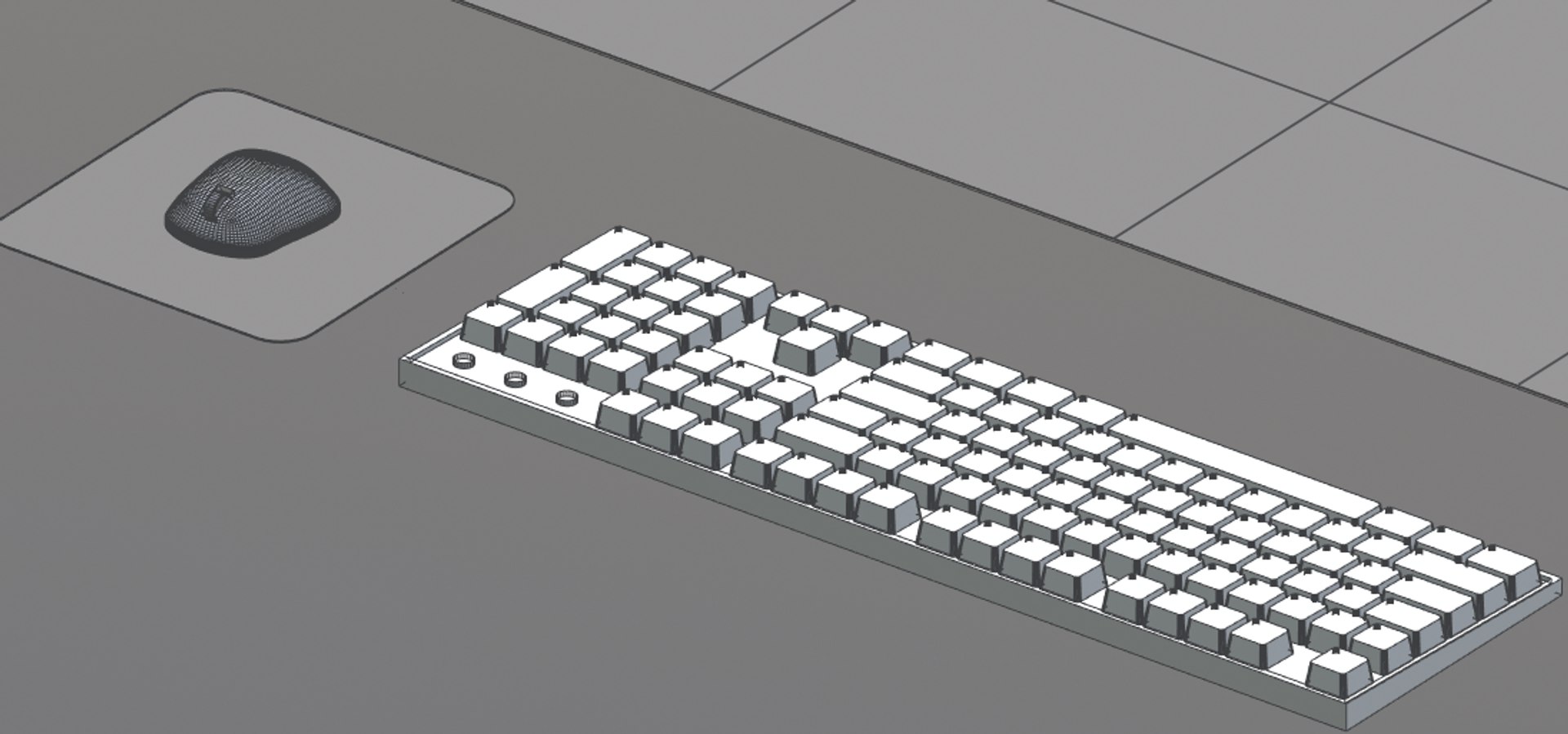 3D Computer Keyboard Model - TurboSquid 1627004