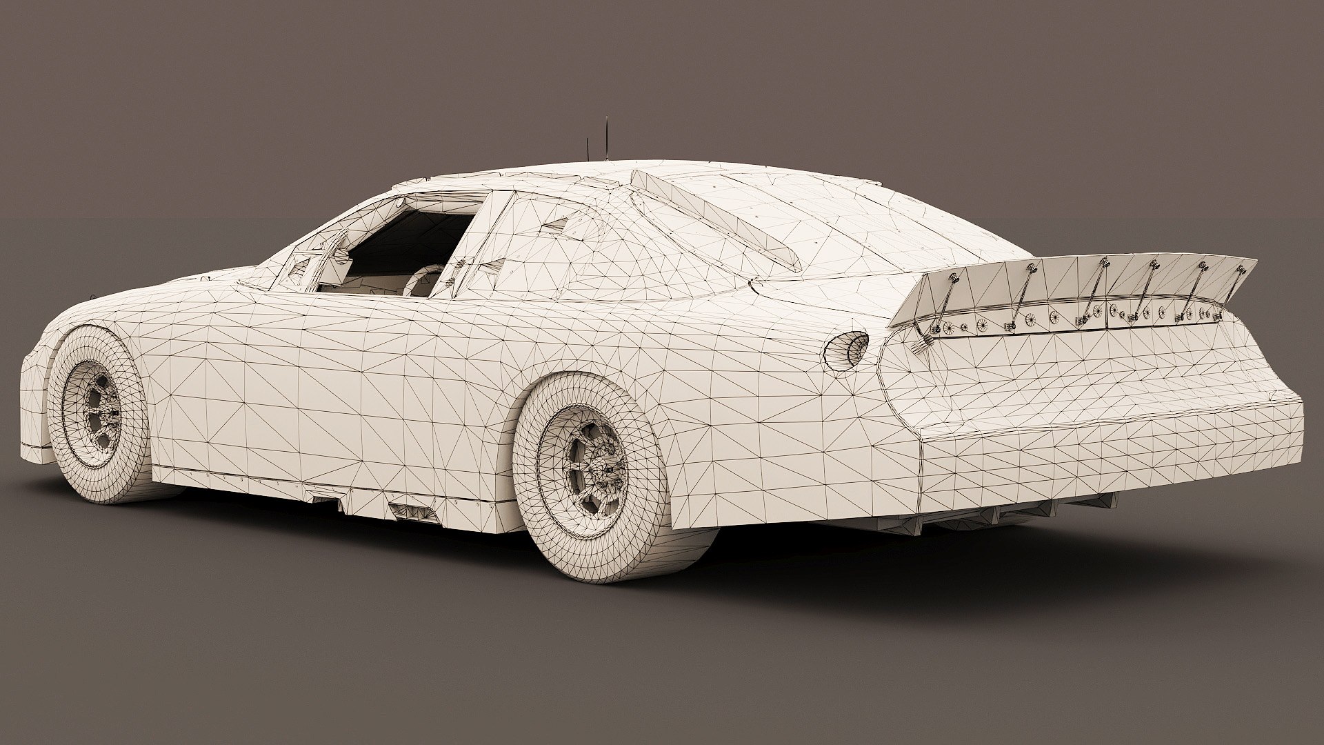 3D Chevrolet Montecarlo Nascar 2007 Model - TurboSquid 2041624