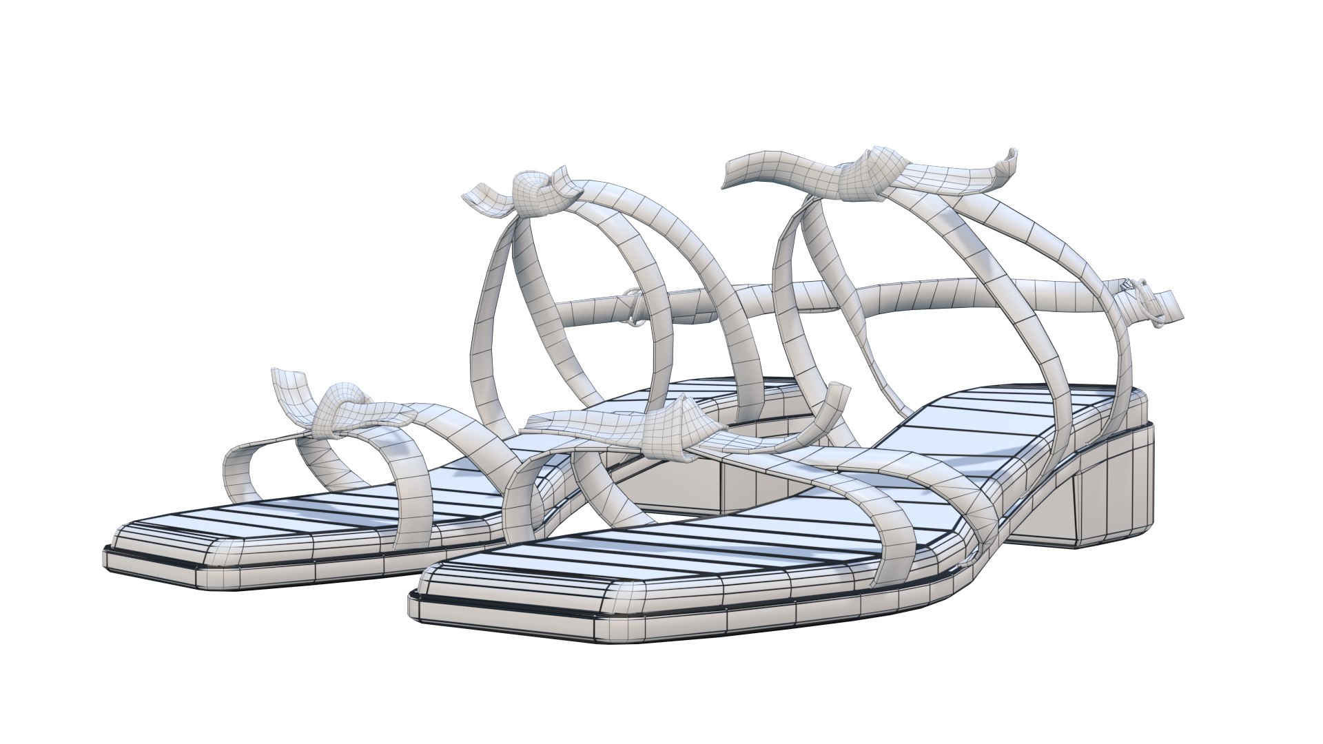 Sandal 3D Model - TurboSquid 2376930