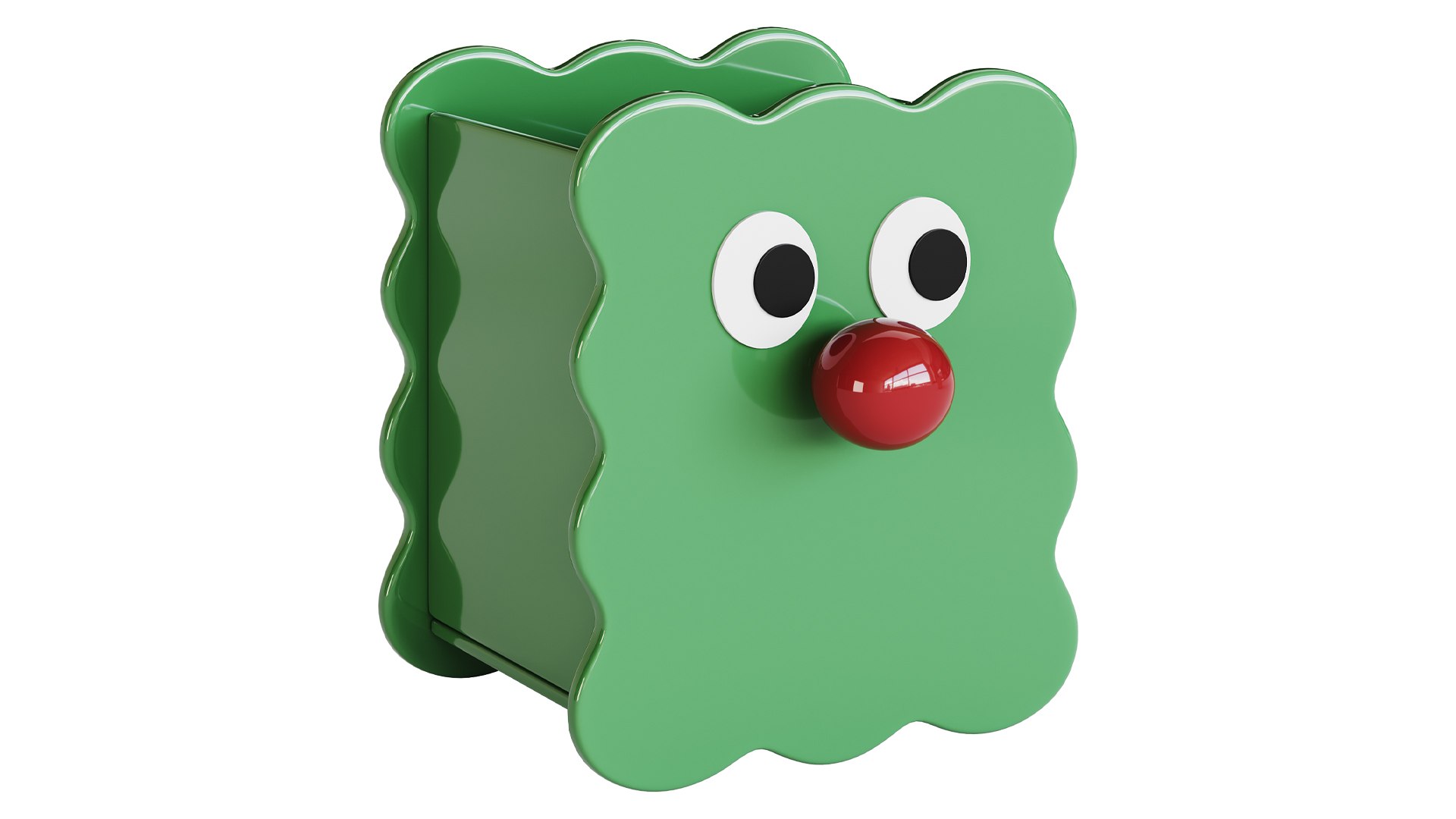 3D Creative Cute Pen Holder Model - TurboSquid 2217961