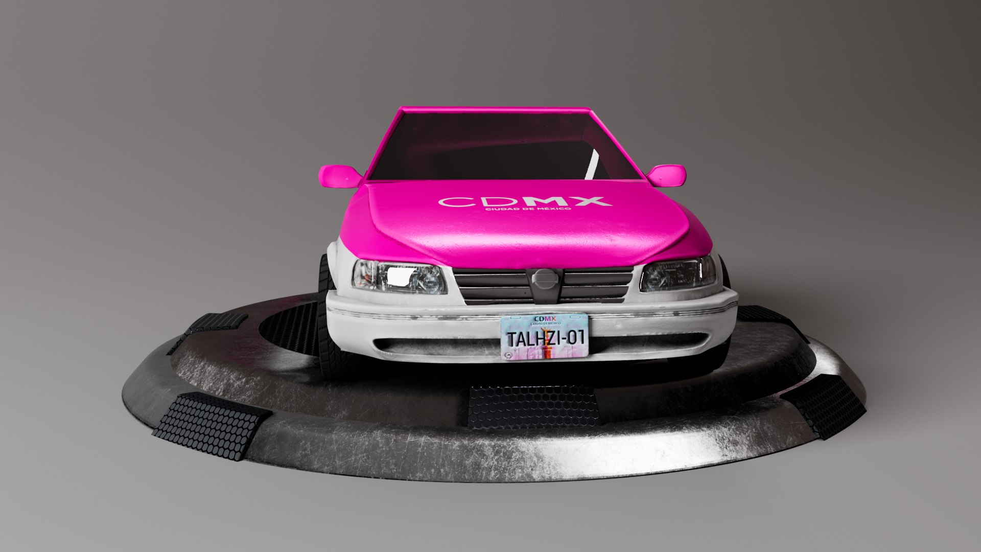 Taxi 5 Car Textures RIGGED 3D - TurboSquid 2204504