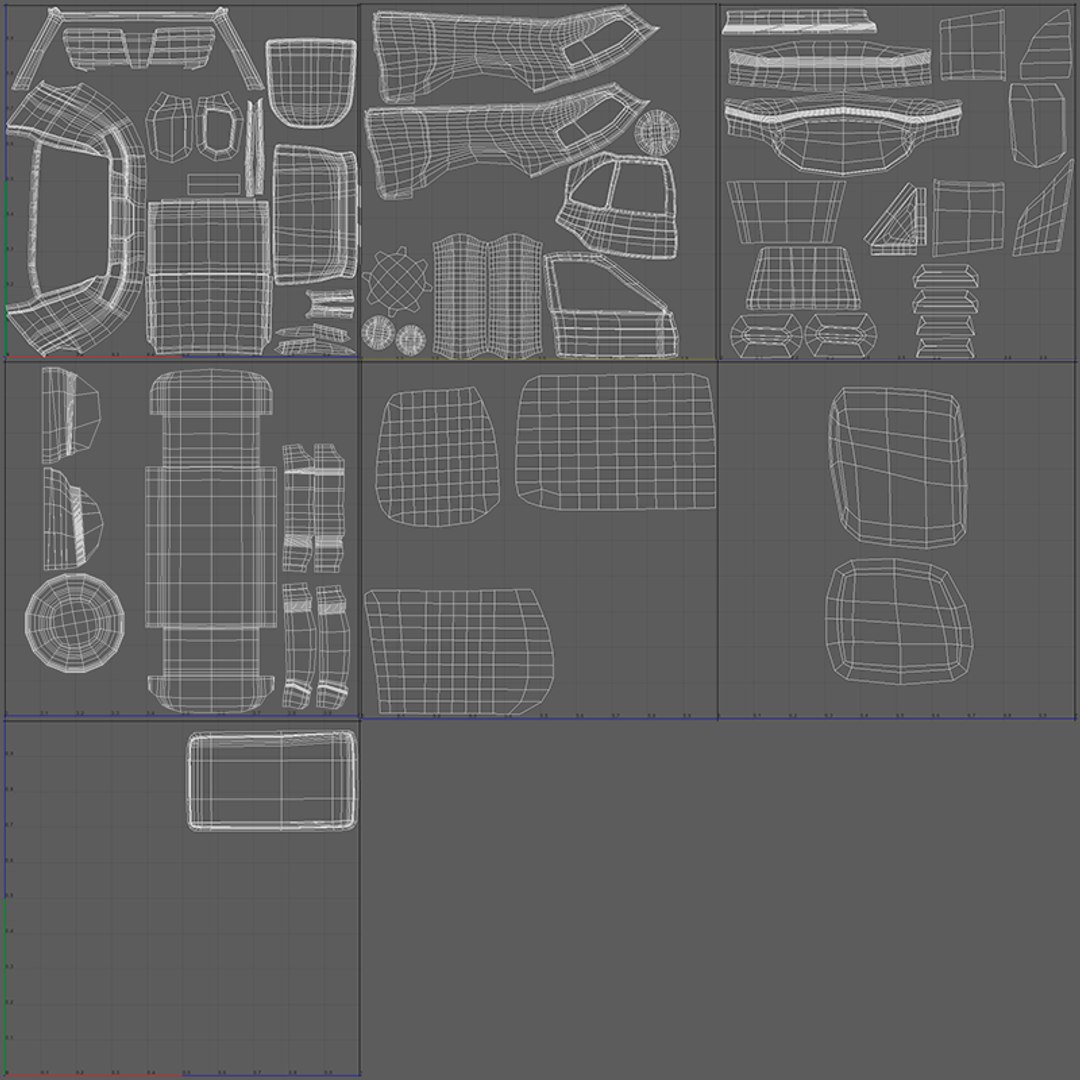 Taxi 5 Car Textures RIGGED 3D - TurboSquid 2204504