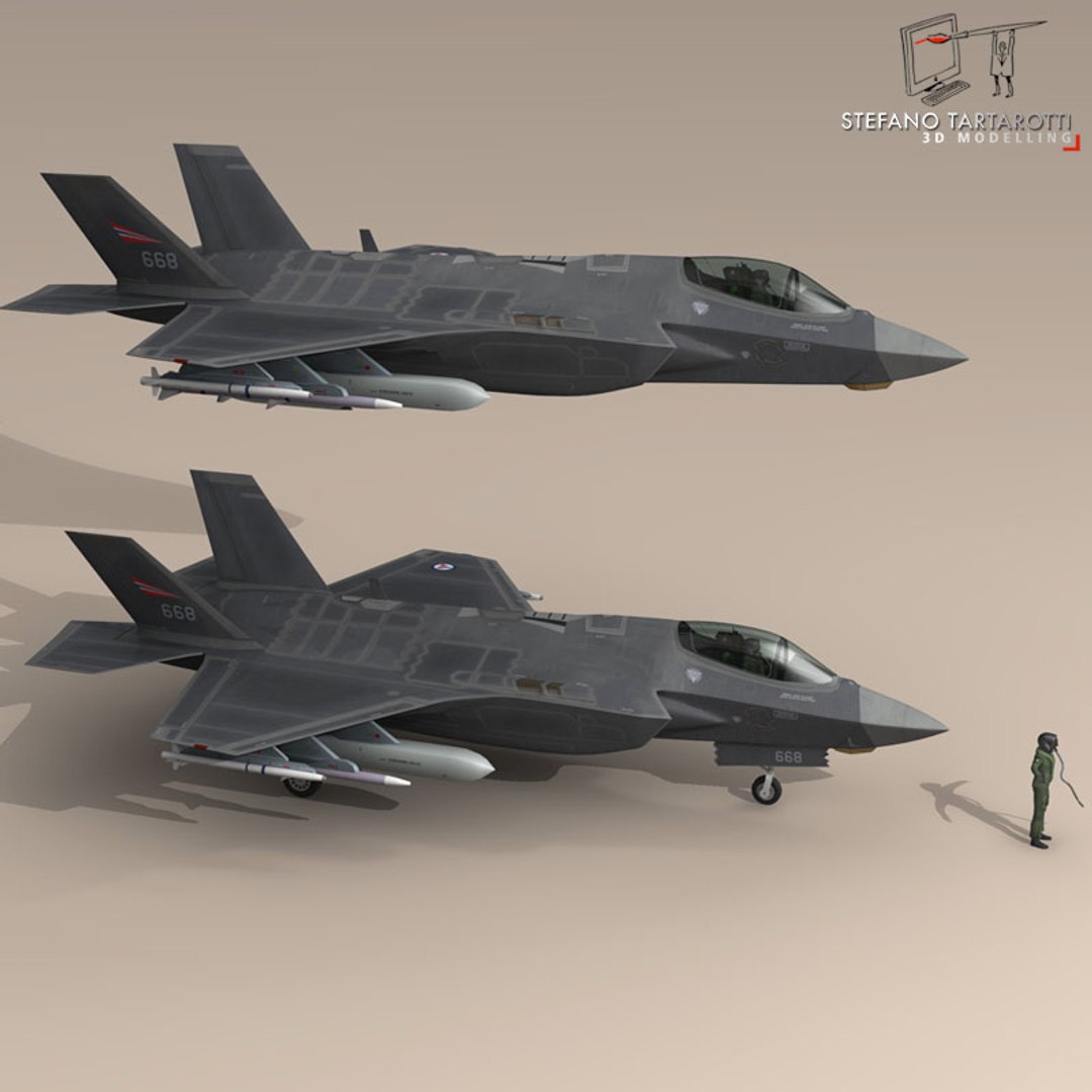 3d Pilot - Air Force Model