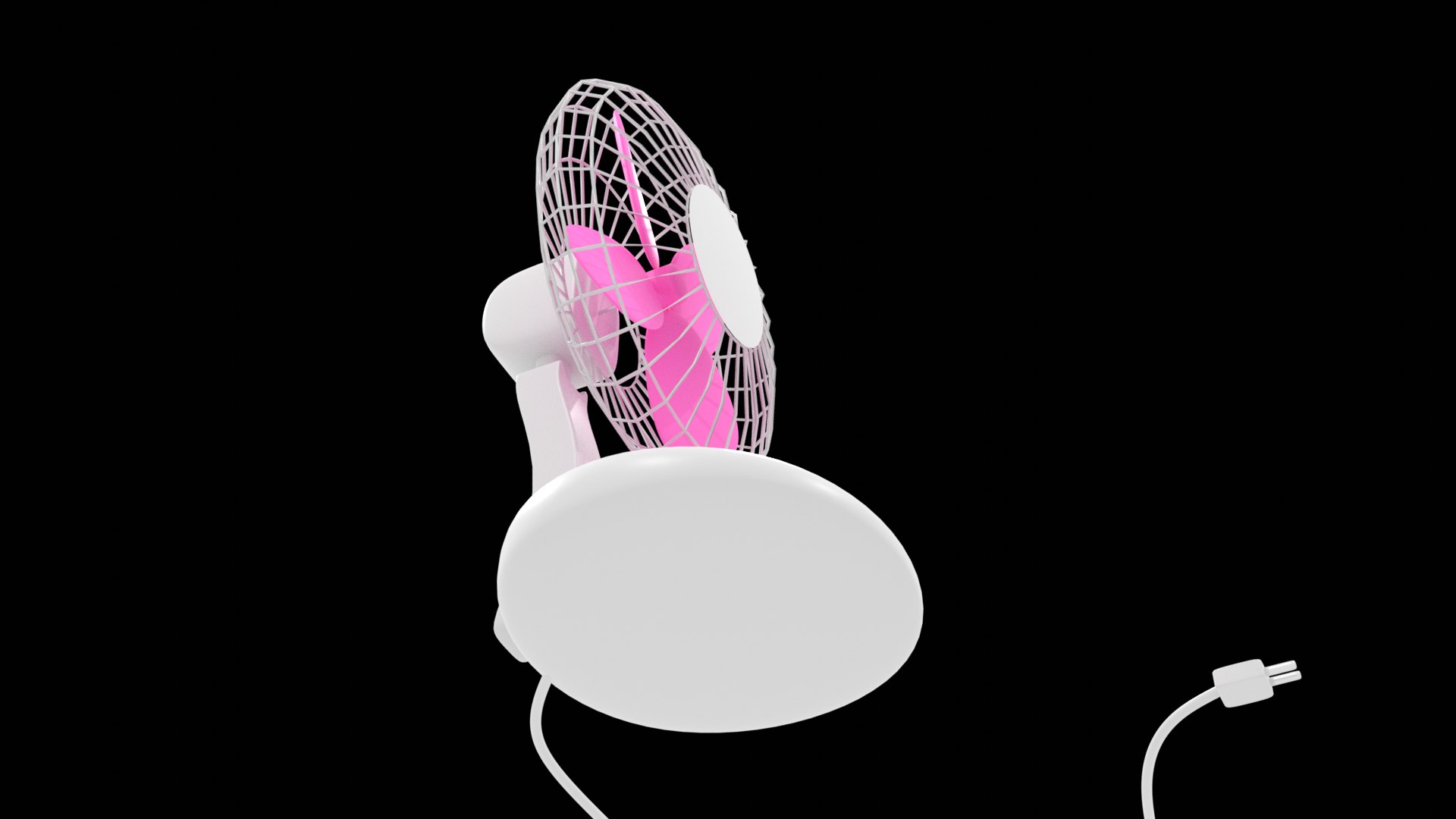 Desk Fan 3D Model - TurboSquid 1753965