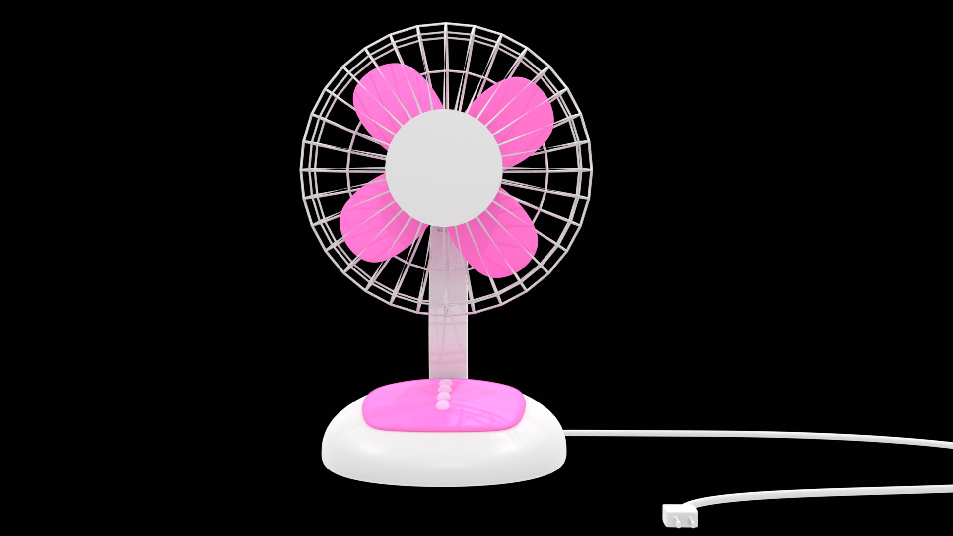 Desk Fan 3D Model - TurboSquid 1753965