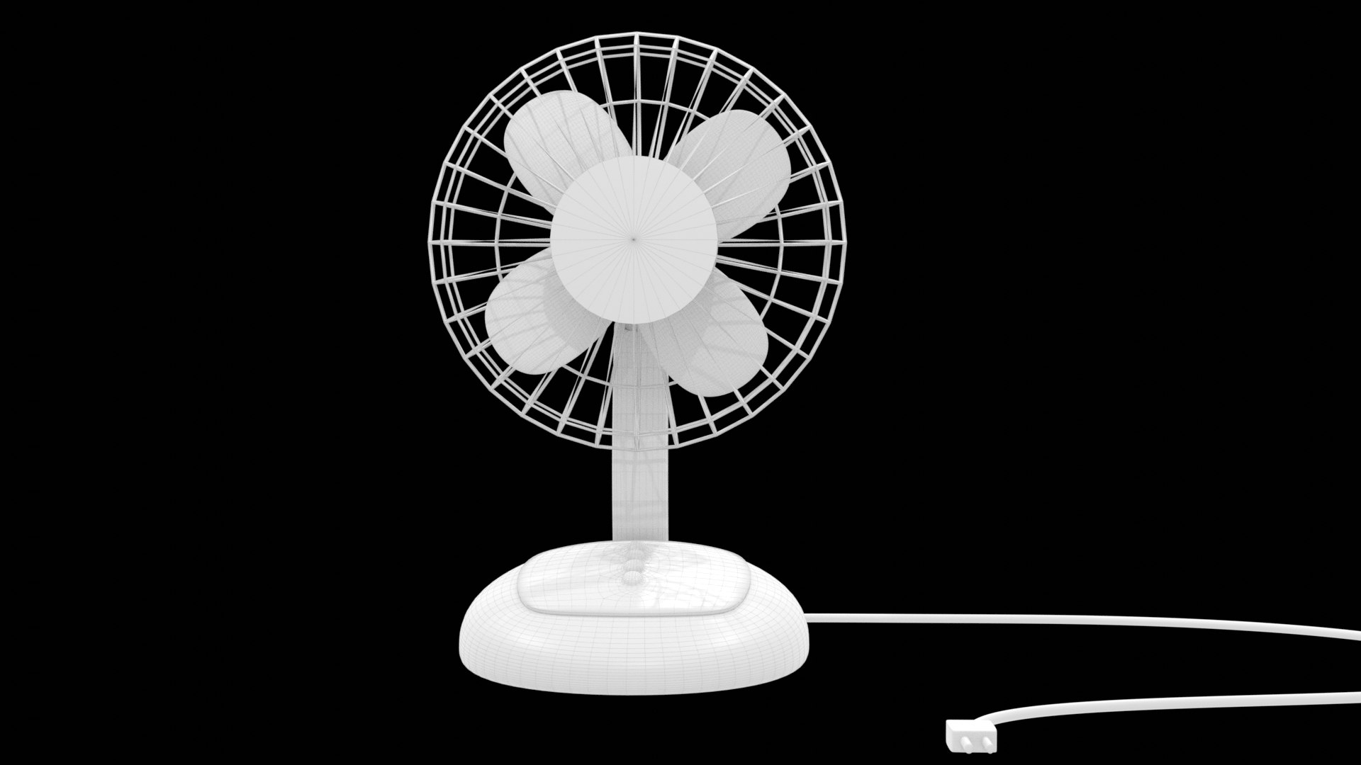 Desk Fan 3D Model - TurboSquid 1753965