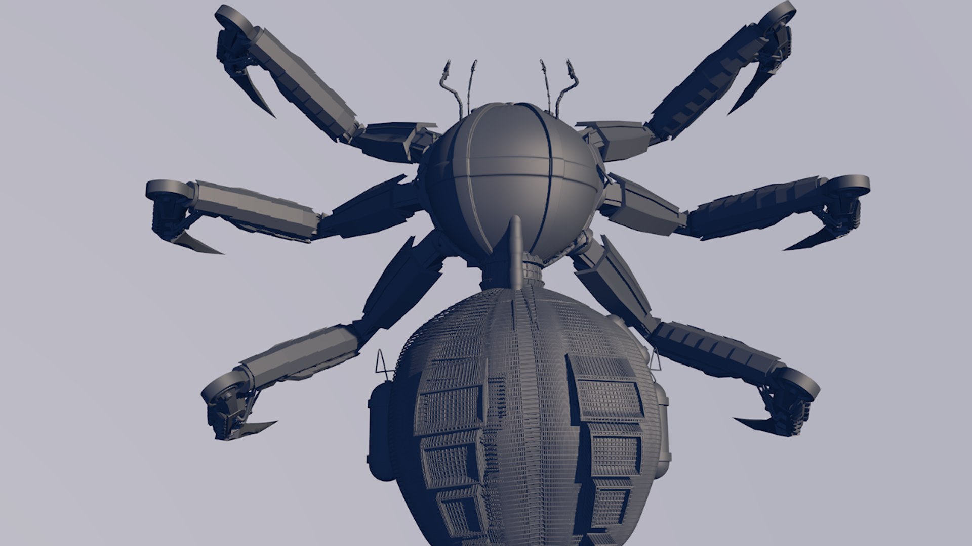 Robo Spider 3D - TurboSquid 1323012