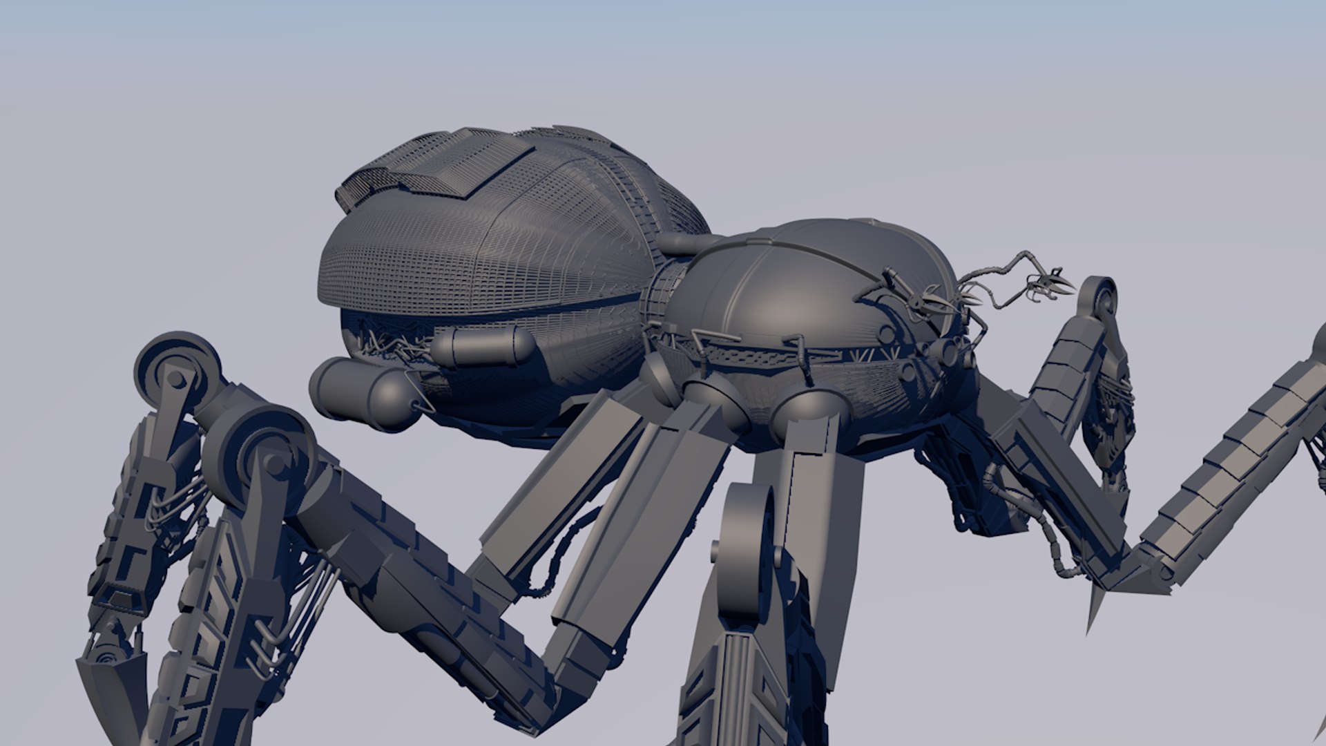 Robo Spider 3D - TurboSquid 1323012