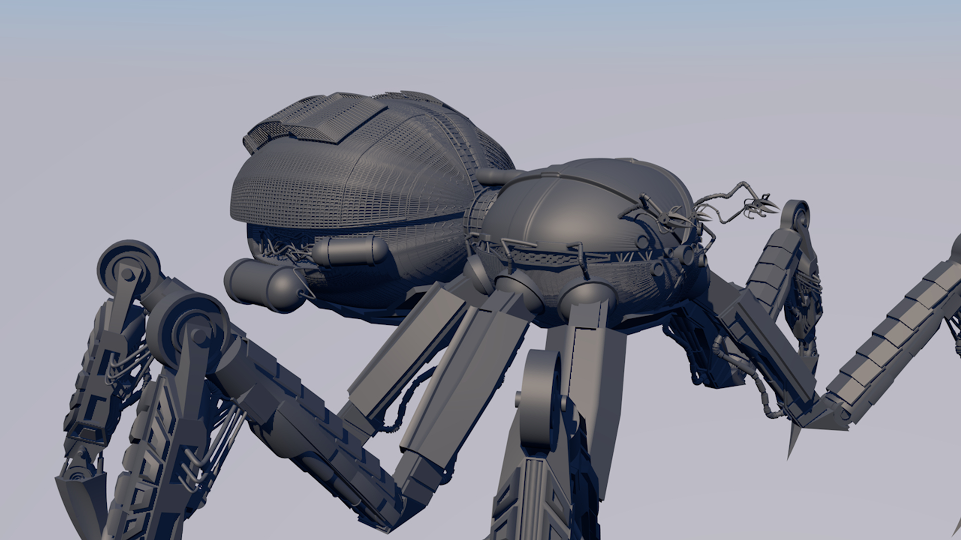 Robo spider 3D - TurboSquid 1323012
