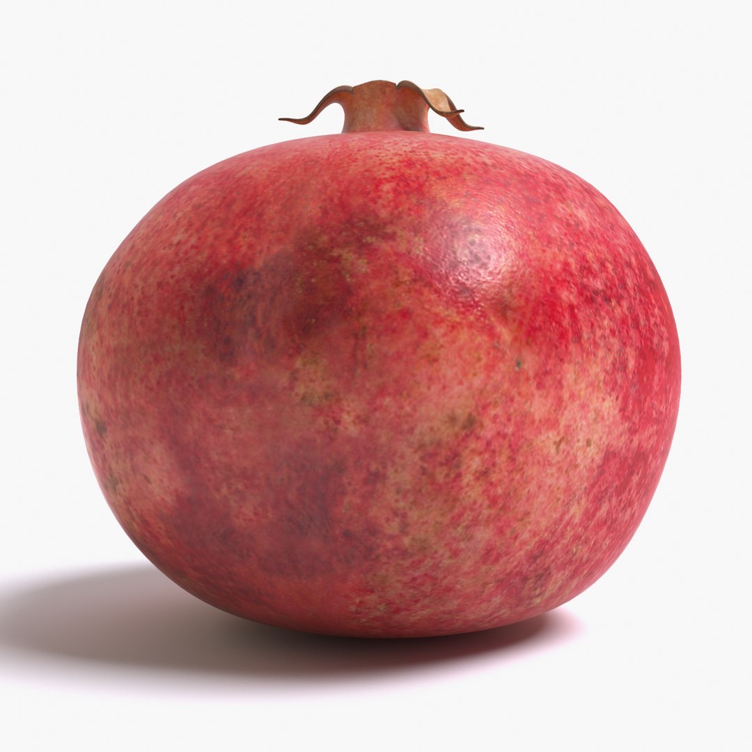 3d Realistic Pomegranate