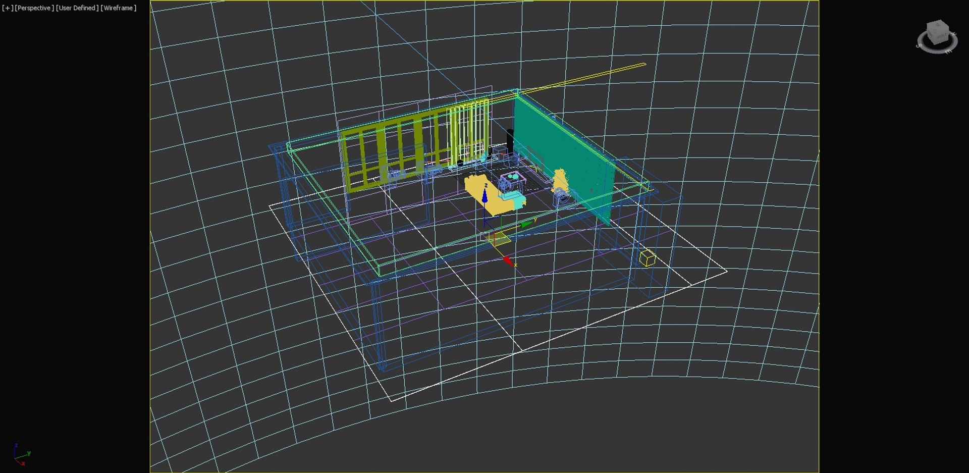 3D small scene modern - TurboSquid 1397214