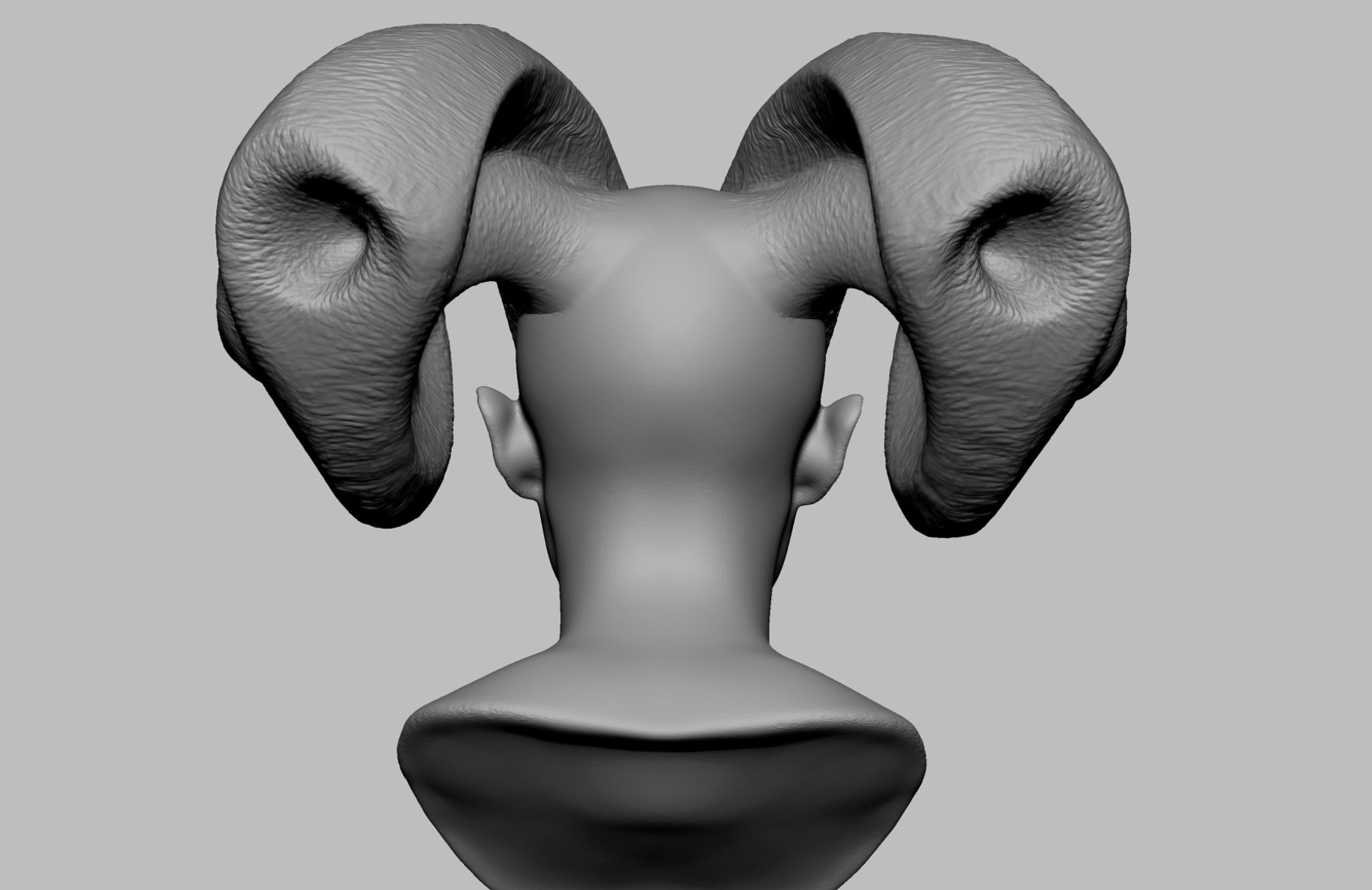 3D Horn 3dprint Stl Model - TurboSquid 1453337