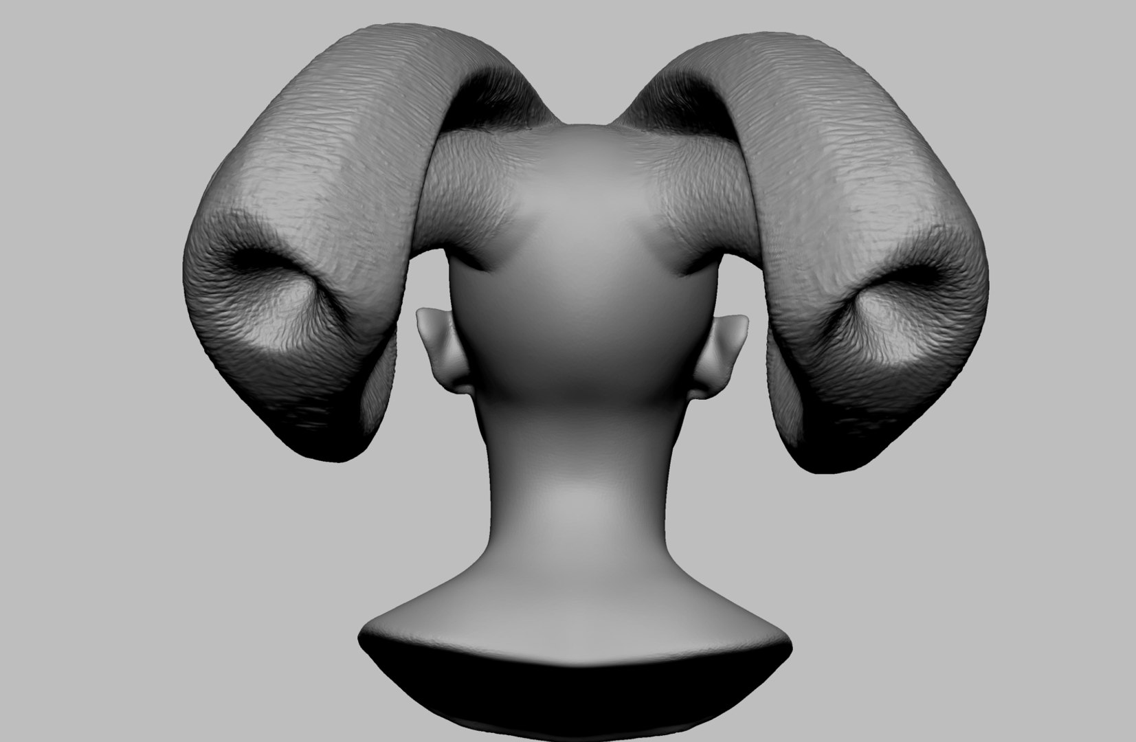 3D Horn 3dprint Stl Model - TurboSquid 1453337