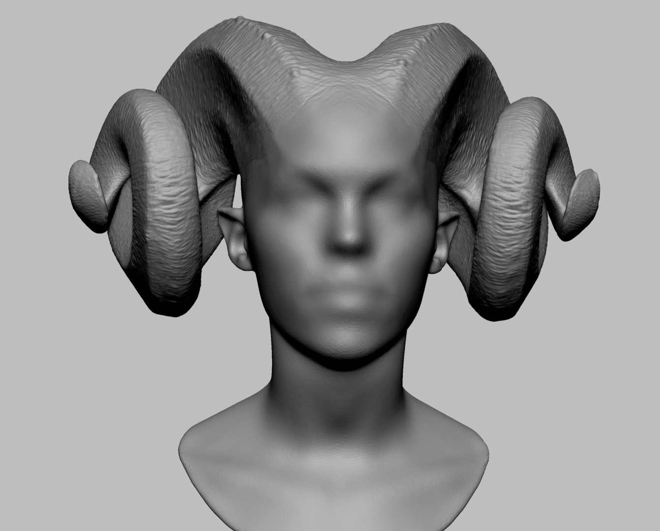 3D Horn 3dprint Stl Model - TurboSquid 1453337