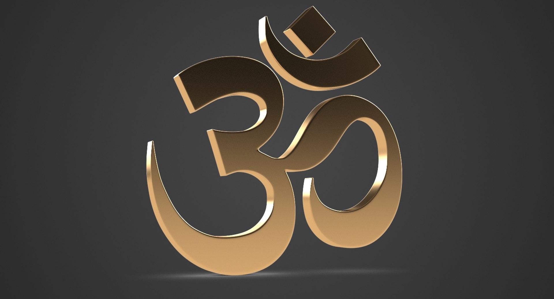 Om Symbol 3D Model - TurboSquid 1274963