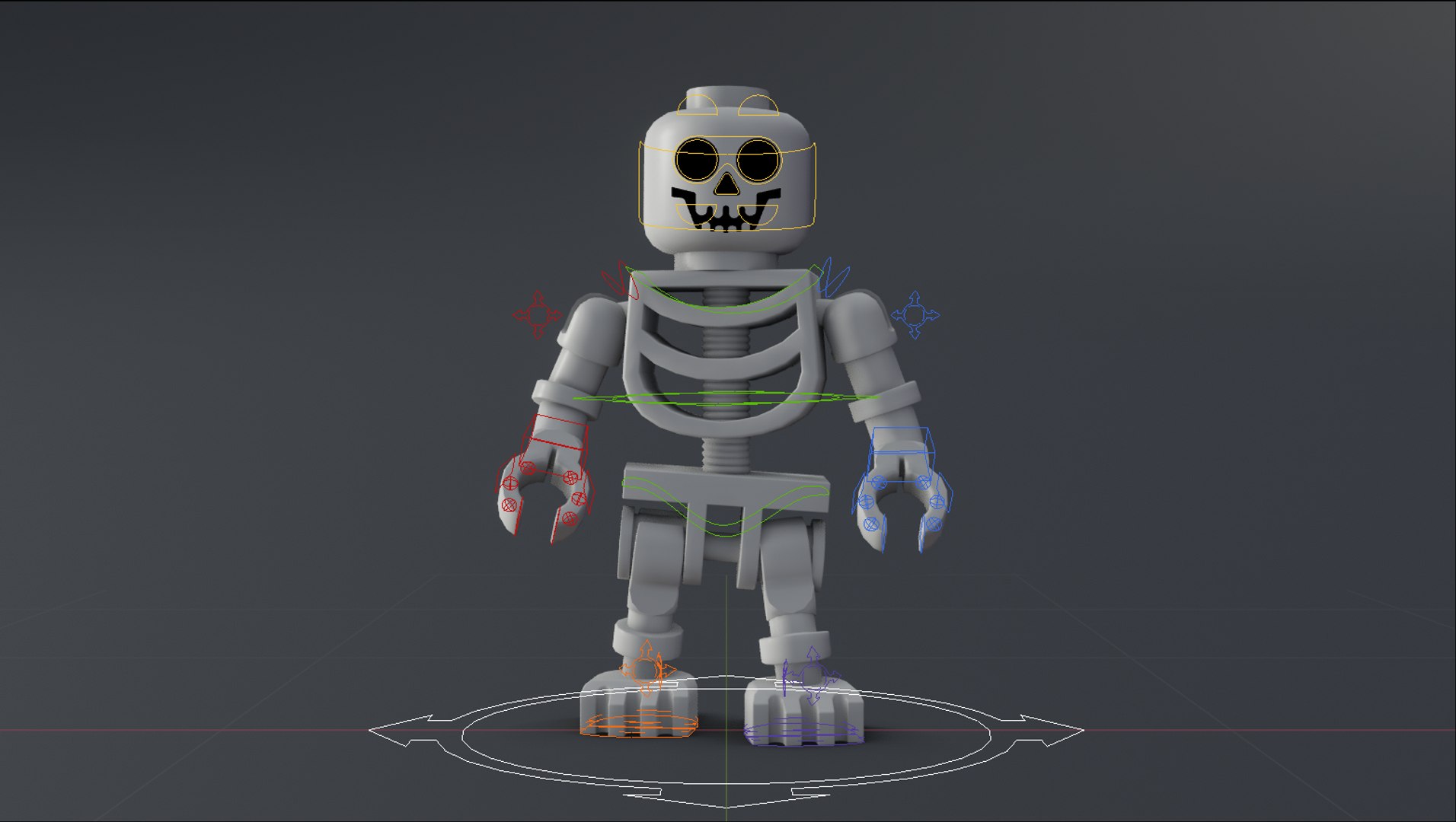 Lego Skeleton Model - TurboSquid 1507297