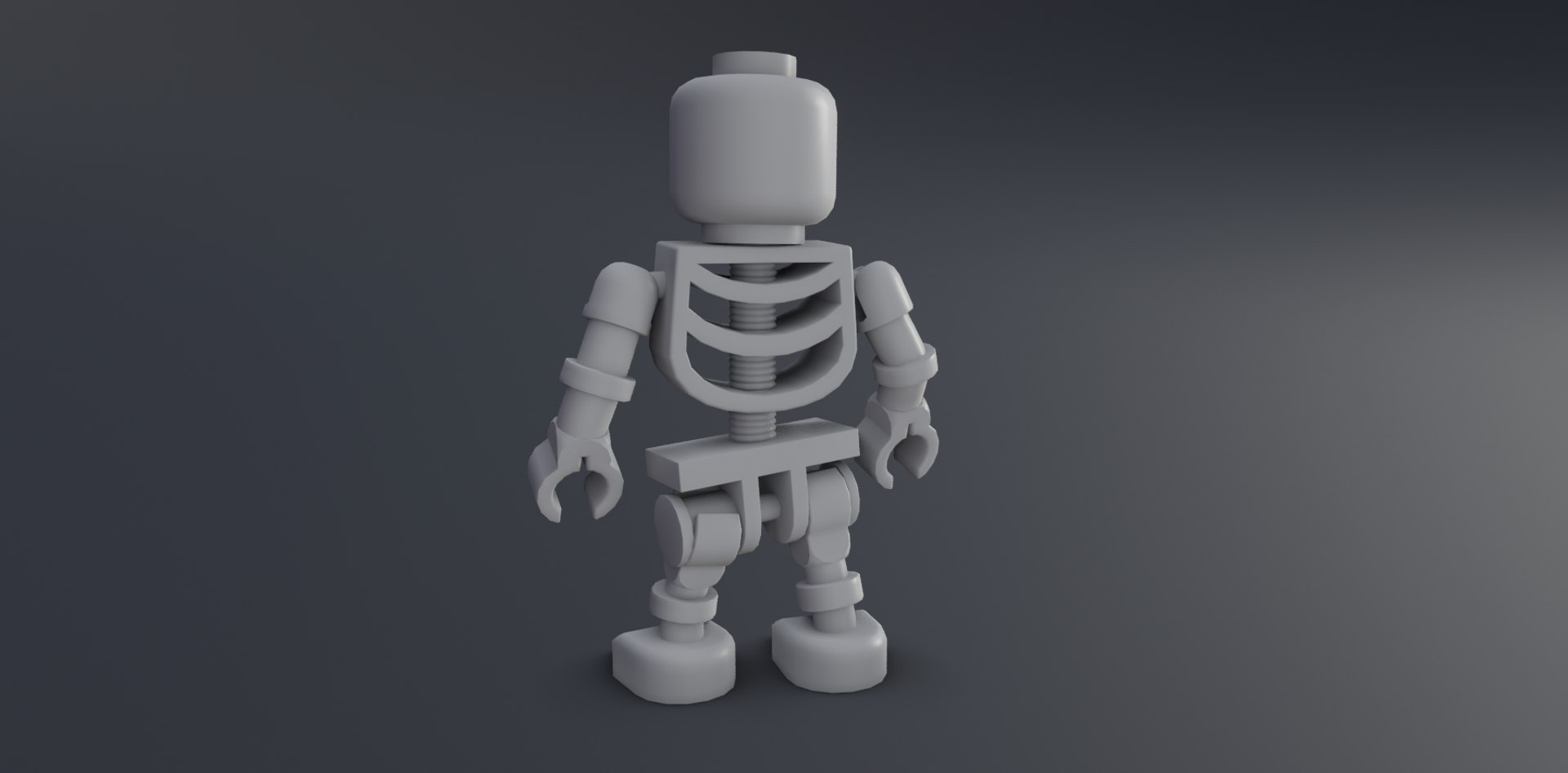 Lego Skeleton Model - TurboSquid 1507297