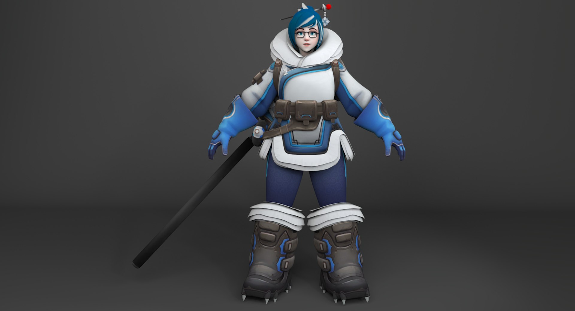 Mei dress 3D - TurboSquid 1411261