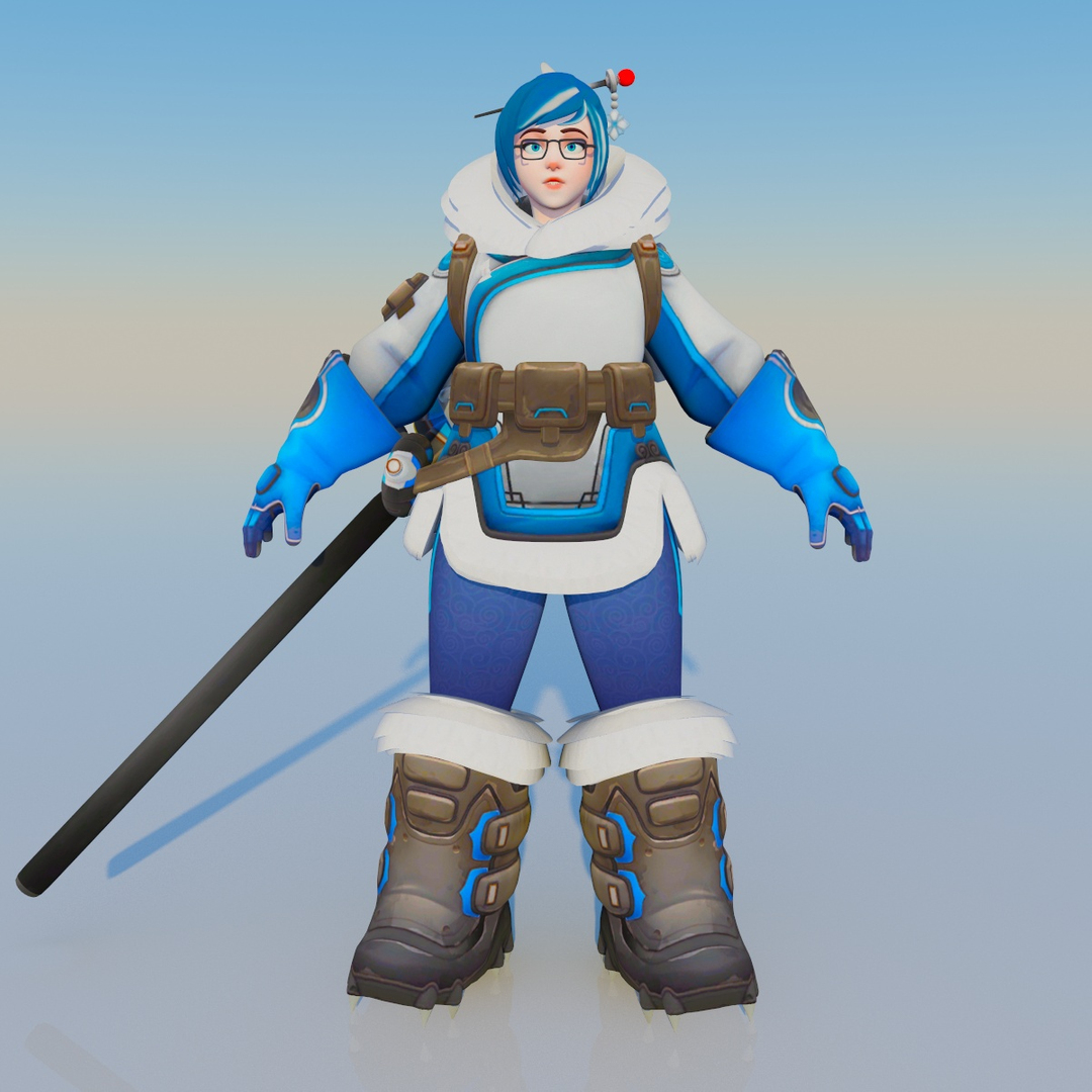 Mei dress 3D - TurboSquid 1411261