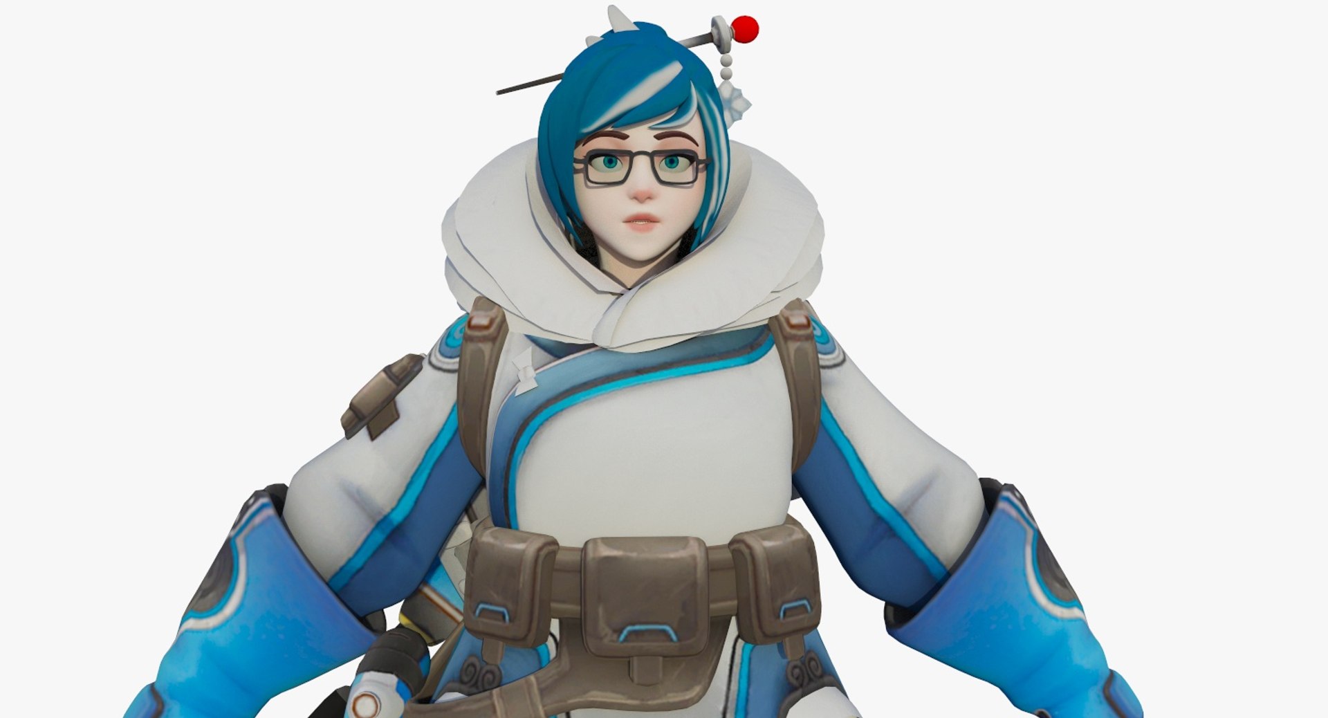 Mei dress 3D - TurboSquid 1411261
