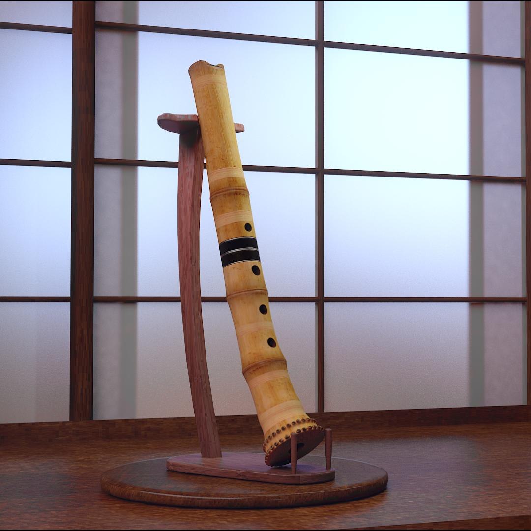 Shakuhachi Flute 3ds