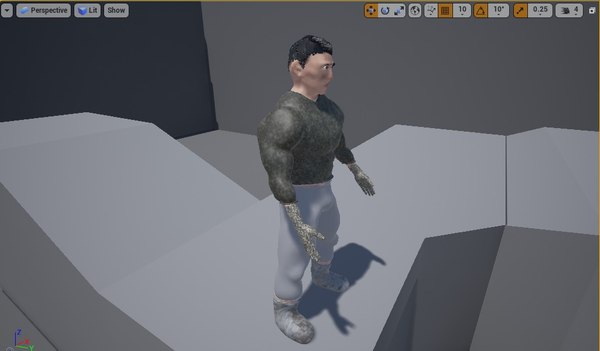 3d model rigged character