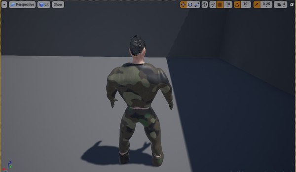 3d model rigged character