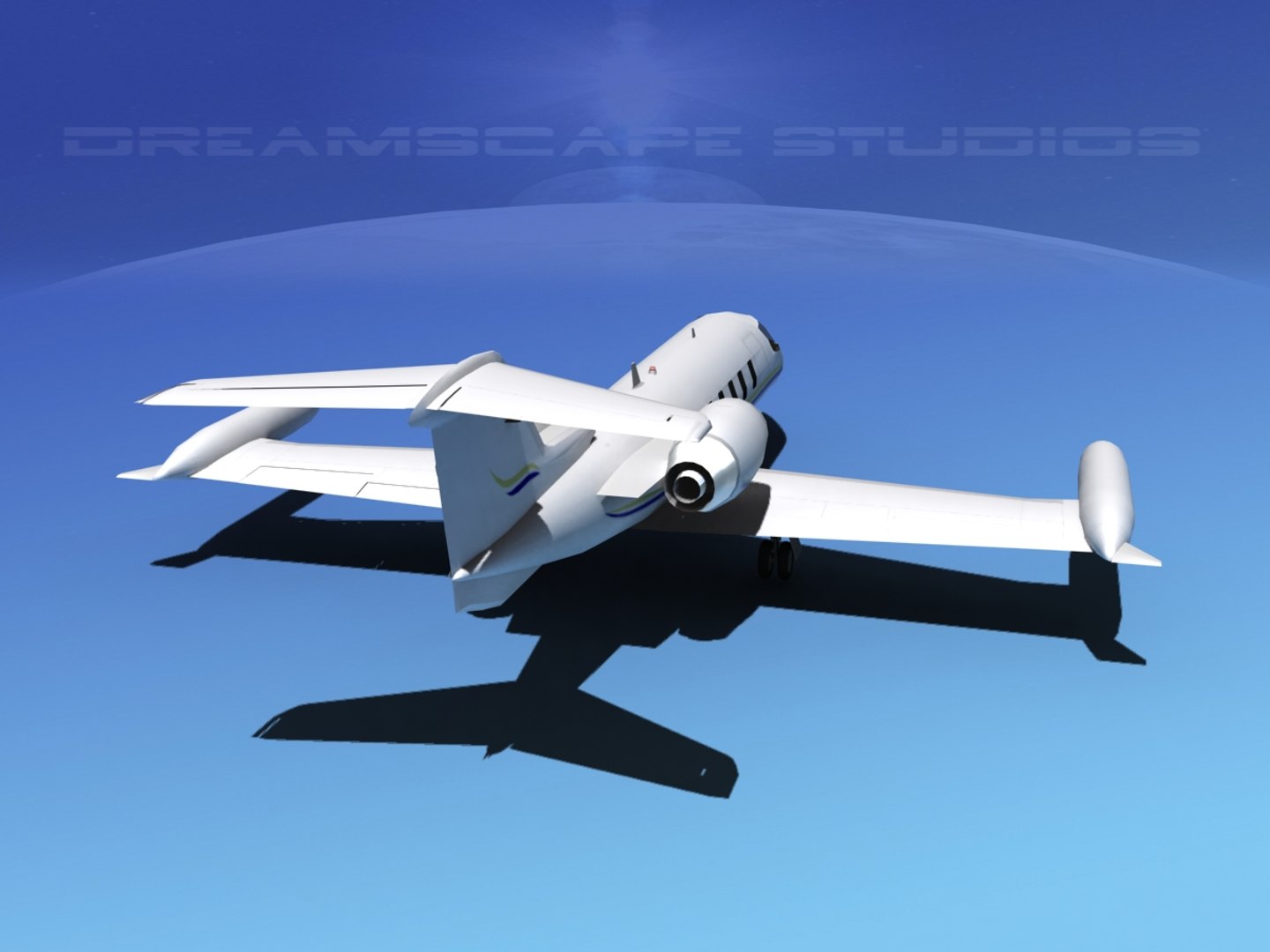 Learjet 35 3d Model