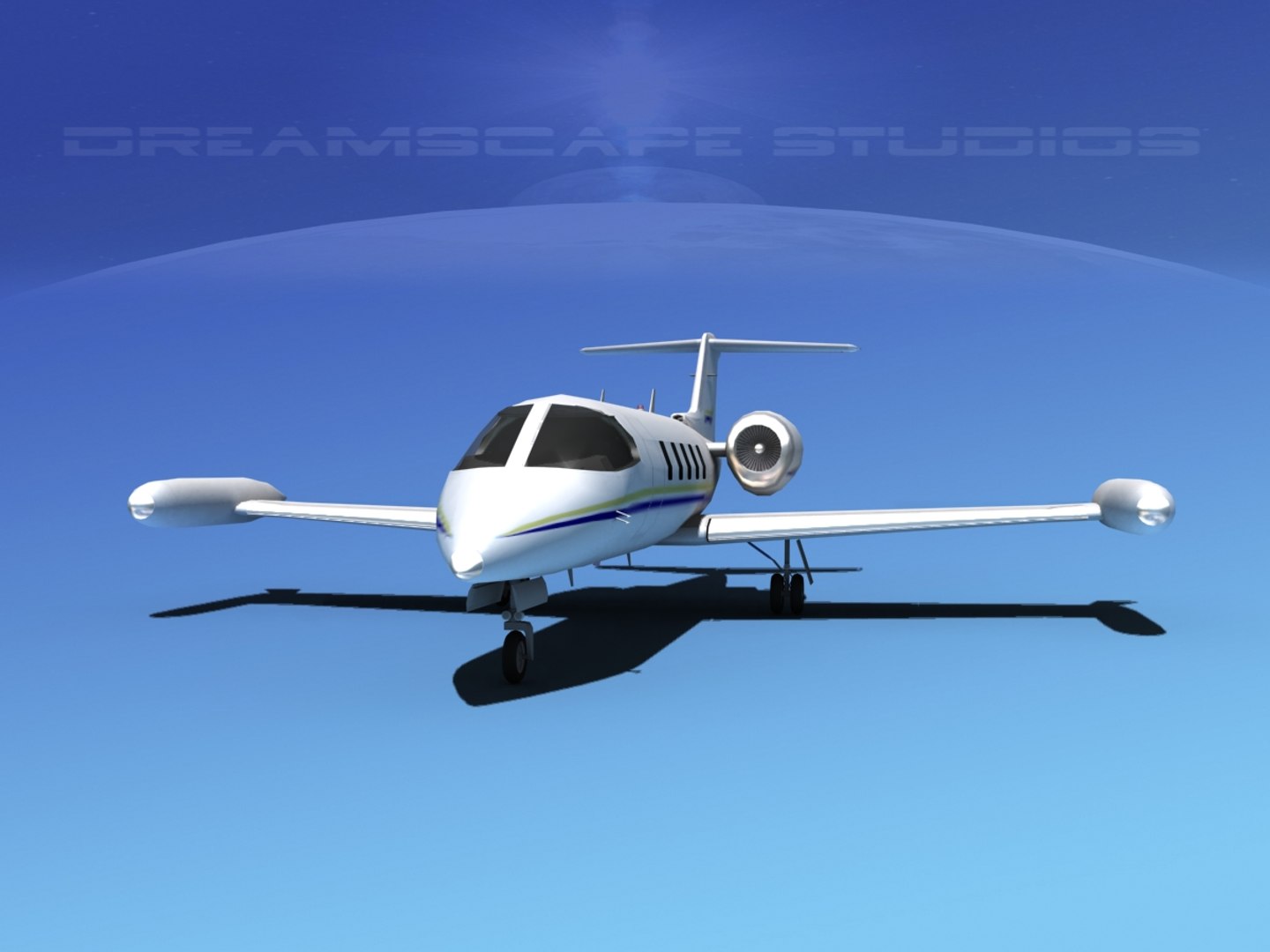 Learjet 35 3d Model