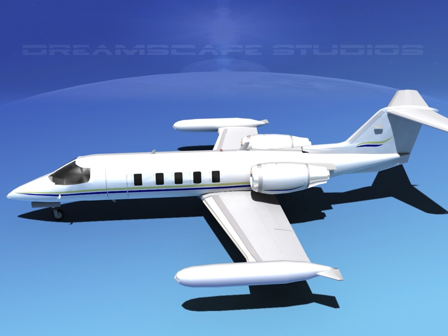 Learjet 35 3d Model