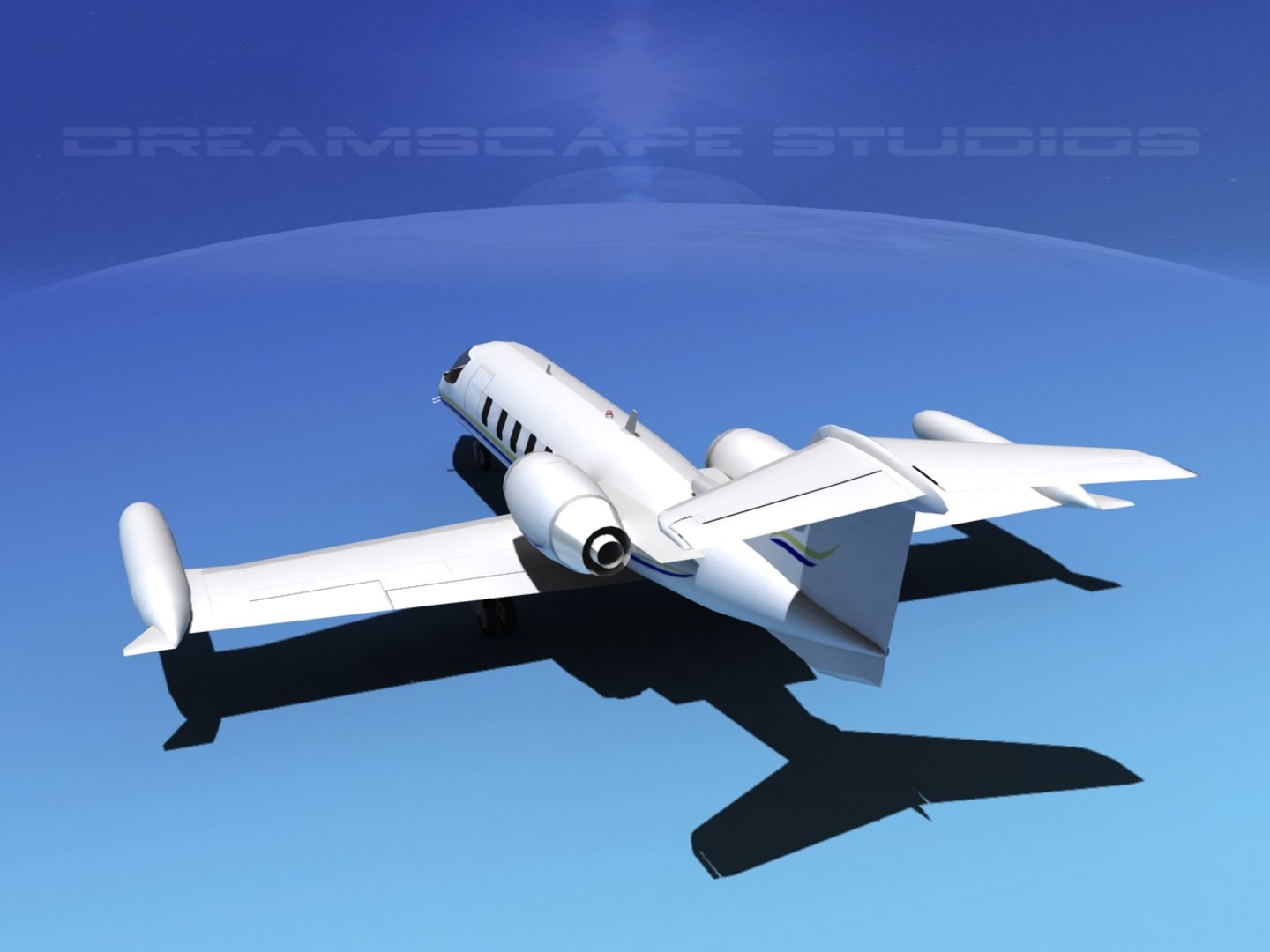 Learjet 35 3d Model