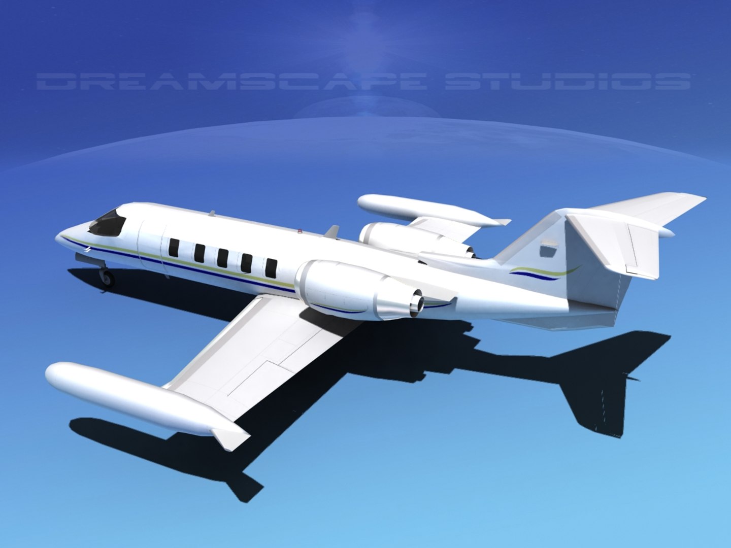 Learjet 35 3d Model