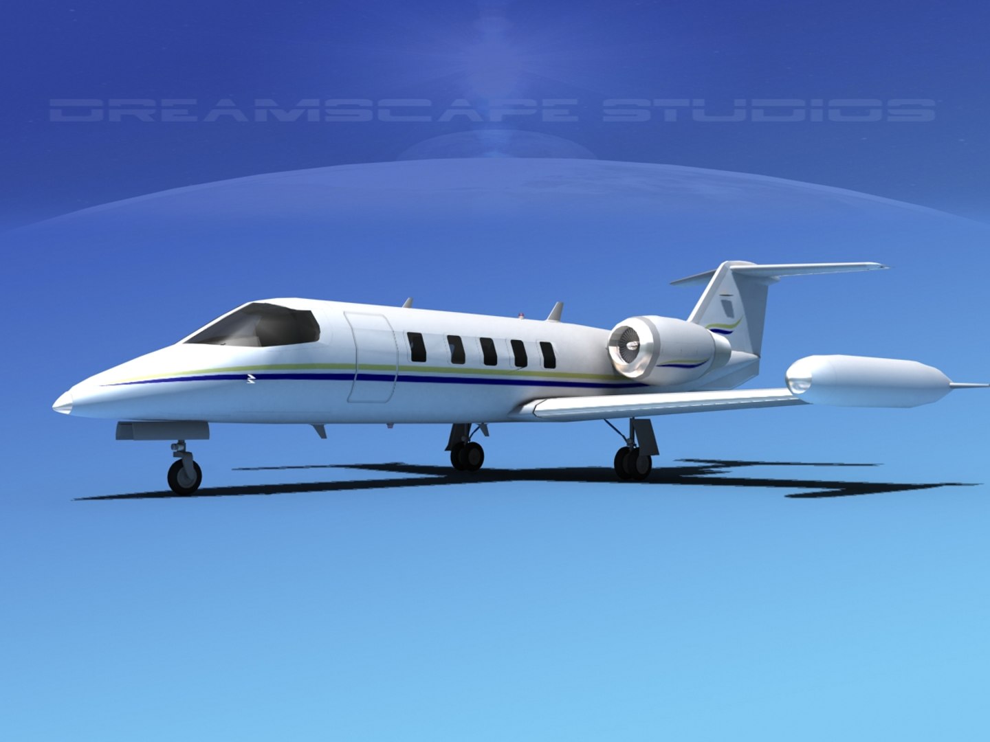 Learjet 35 3d Model