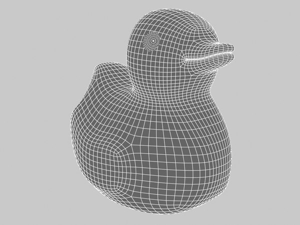 3d rubber duck