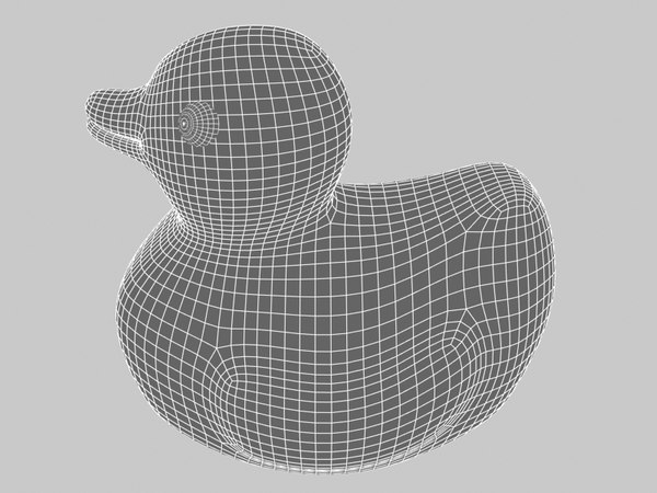 3d rubber duck