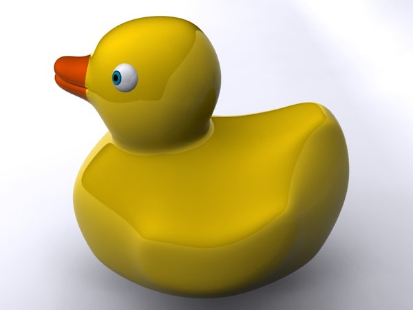 3d rubber duck