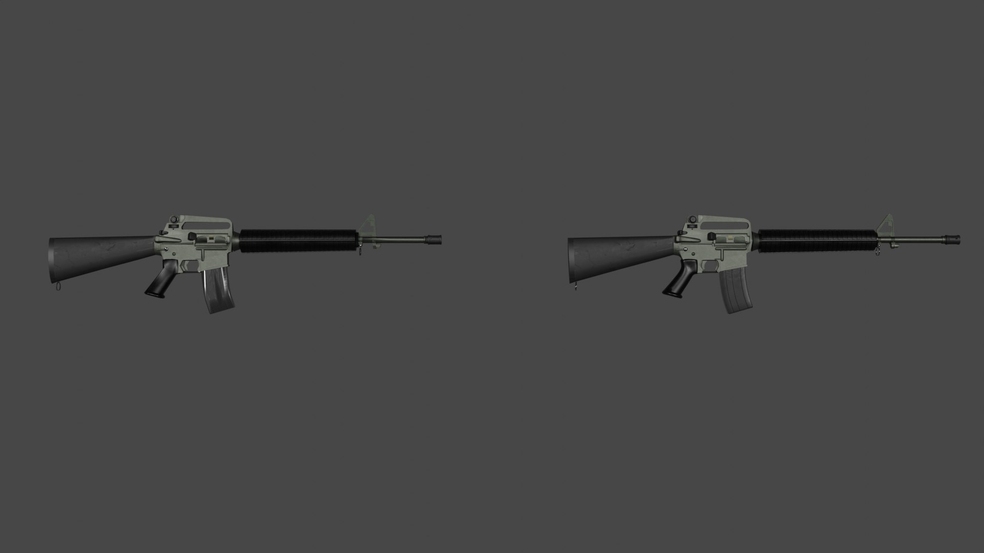 Colt M16 Rifle Model - TurboSquid 1997474