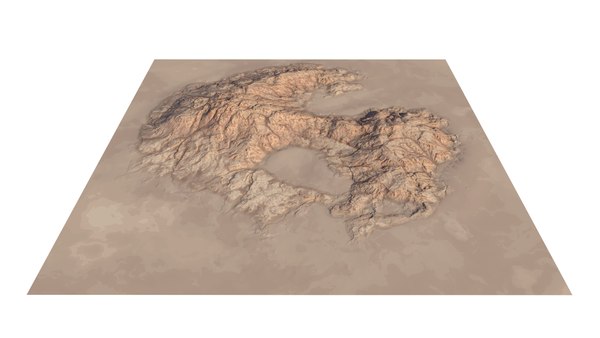 3D model Mountain ridge v2 - TurboSquid 1831005