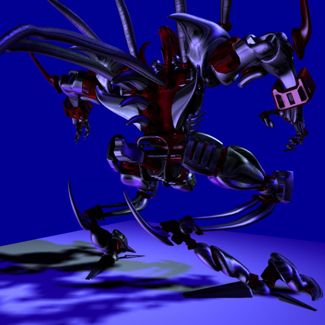 3d Model Robots Anime