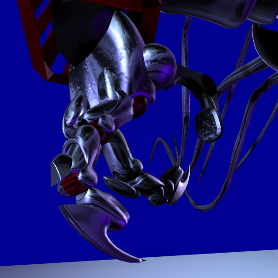 3d Model Robots Anime