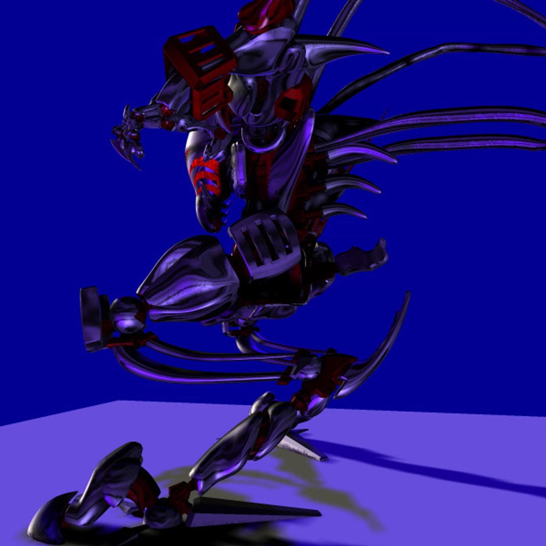 3d Model Robots Anime