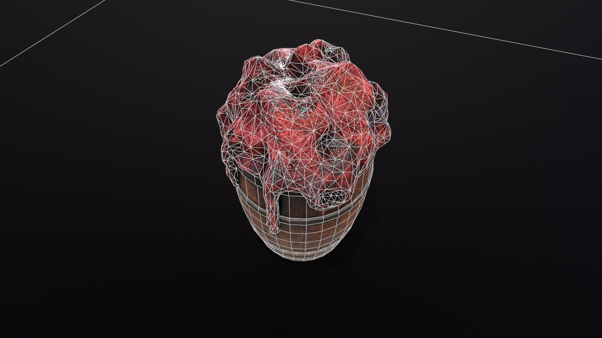 Halloween Barrel With Guts 3D - TurboSquid 2276519