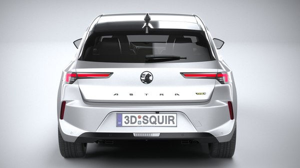 Vauxhall Astra GSE 2022 3D model - TurboSquid 2025953