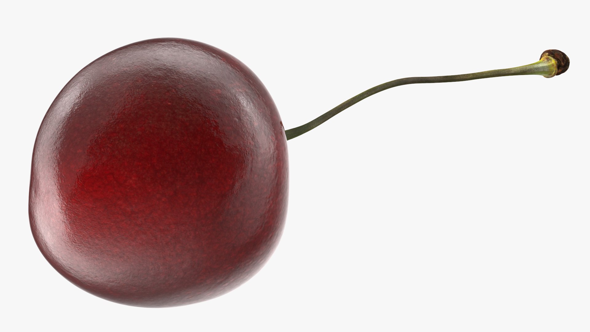 3D Realistic Cherry With Stem Model - TurboSquid 2310159