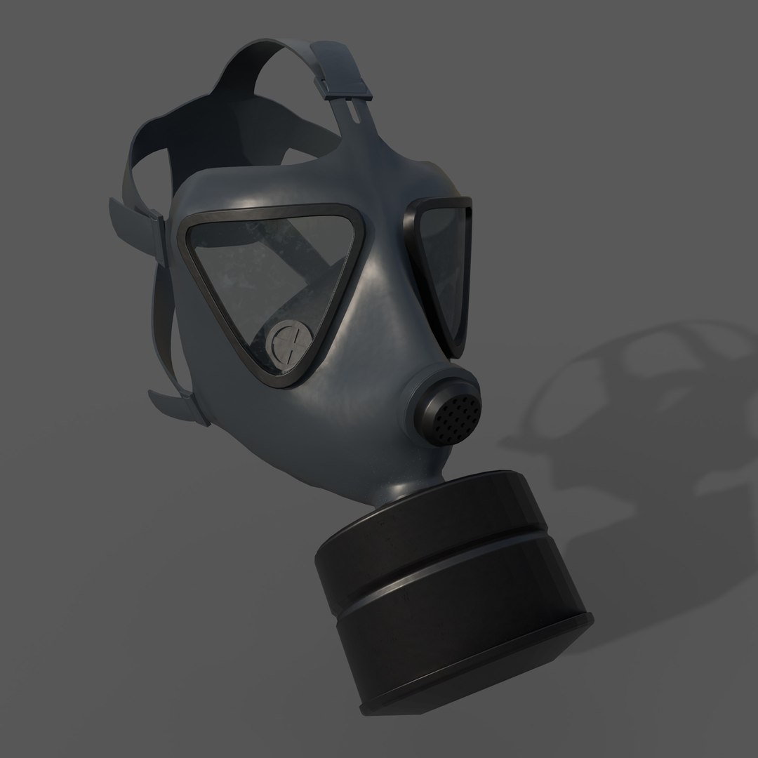 Gas Mask 3D Model - TurboSquid 2248025