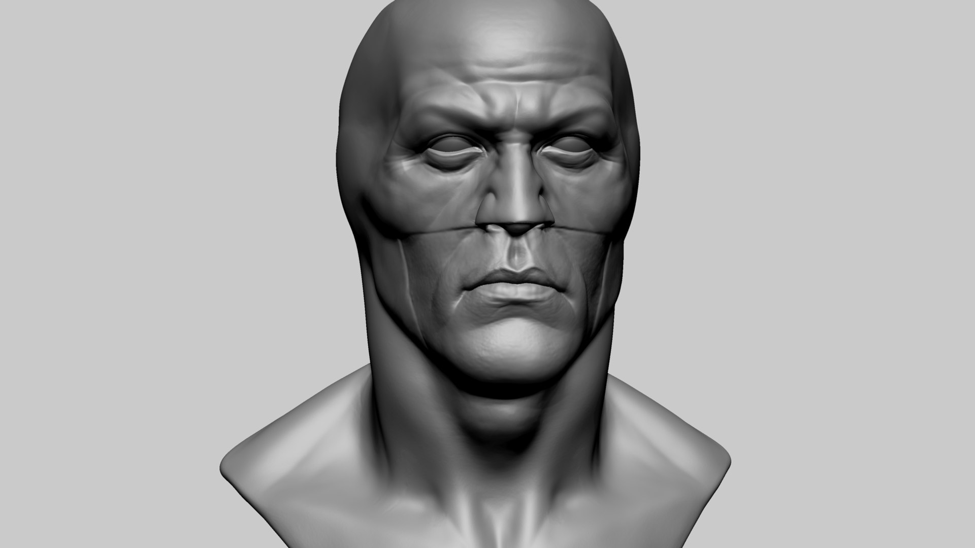 Superhero - Head 3D Model - TurboSquid 2207669